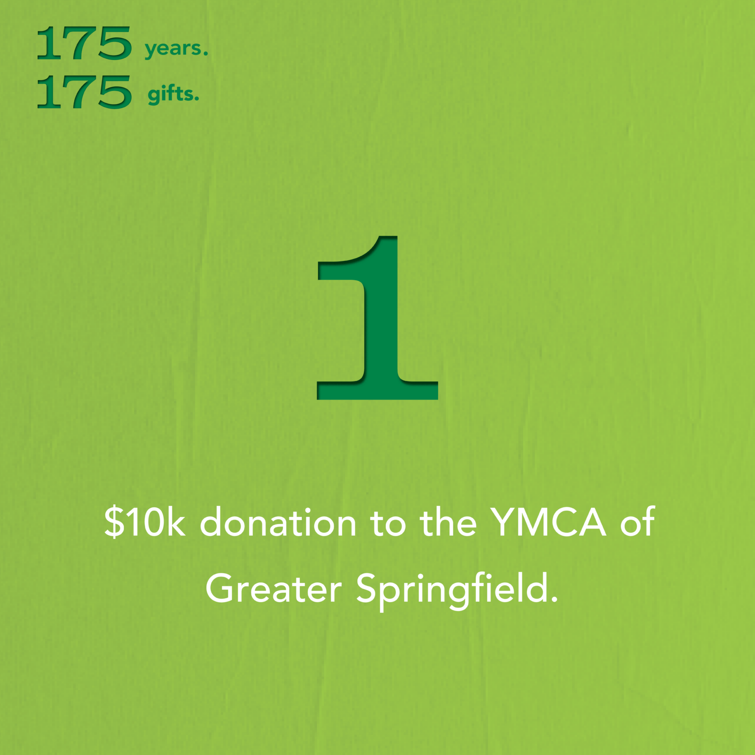 175 Gifts for 175 years! - Country Bank- Made To Make A Difference